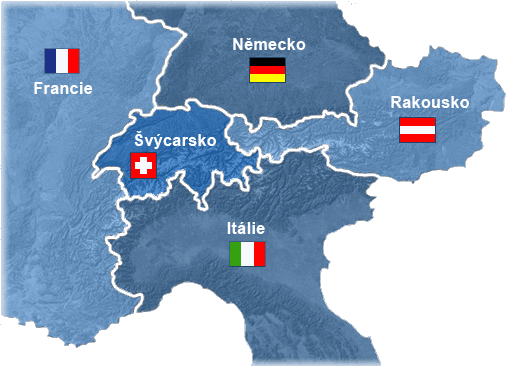 Alpy - Alpské ubytování, alpské turistické oblasti, alpské ski areály